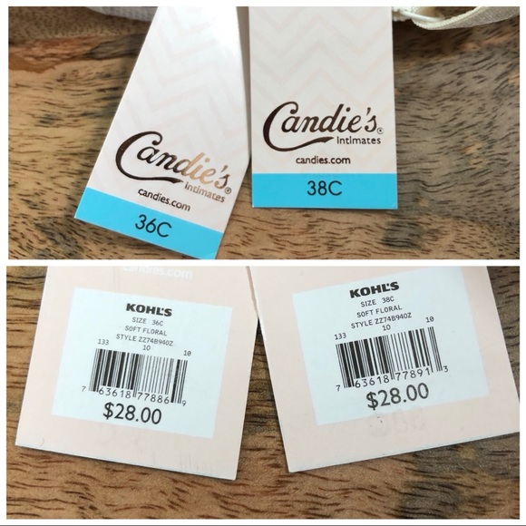 Candie's | Intimates & Sleepwear | Candies Soft Floral Print Pushup ...